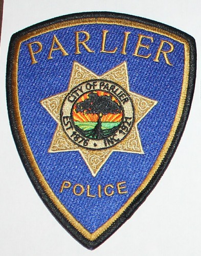 CITY OF PARLIER POLICE Fresno County California CA PD patch | eBay