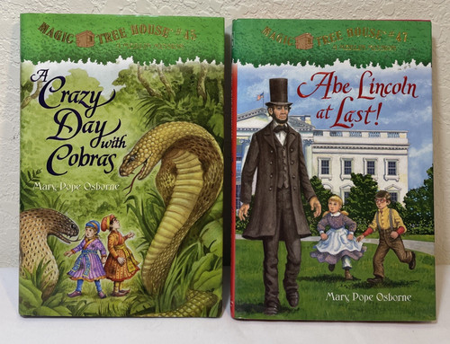 Lot of 2 Hardcover Magic Tree House Books by Osborne Mary Pope | eBay