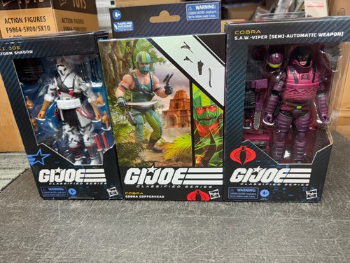 gi joe classified storm shadow 131 copperhead and saw viper | eBay