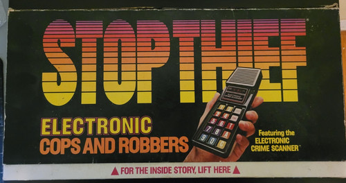 Vintage Stop Thief Electronic Cops And Robbers Board Game 1979[Read ...