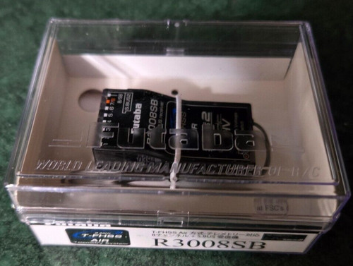 New Futaba R3008SB 2.4GHz T-FHSS 8/32-Channel S.Bus2 High-Voltage ...