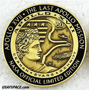Apollo 17 Medal In Apollo Exploration Mission Collectibles for sale | eBay