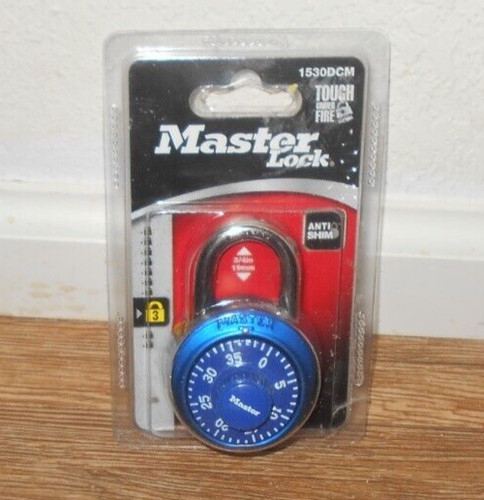 Master Lock 1530DCM Anti-Shim Padlock | eBay