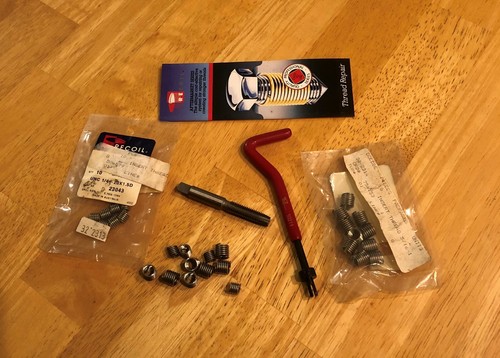 Recoil Threader Kit 1/4" 5/16" Loose Piece Lot | eBay