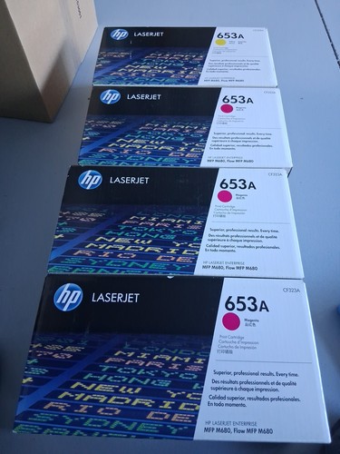 HP 653a Color Toner Set Cf323a Cf322a | eBay