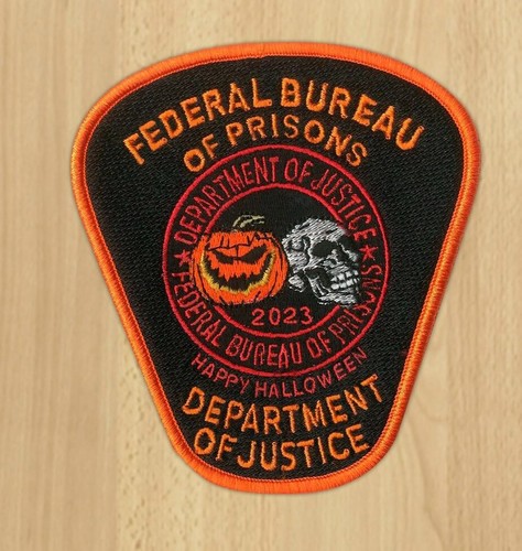 DOJ FBOP Federal Bureau of Prisons Corrections Police 2023 Halloween ...