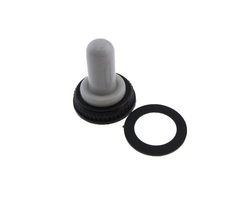 Waterproof Cap Sealing Boot For 12mm M12 Toggle Switch - Grey | eBay