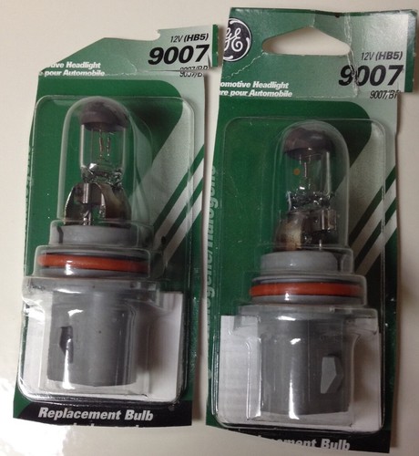 9007 GE headlight bulb x 2 ea | eBay