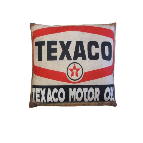 NNEDSZ Mancave Retro Cushion Texaco Motor Oil 40 x 40 cm | eBay Australia