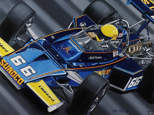 MARK DONOHUE 1972 INDY 500 AUTOGRAPHED COLIN CARTER LIMITED EDITIO ...