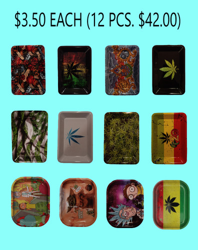 Rolling Tray random style mix 5"x7" (LOT OF 12 ) | eBay