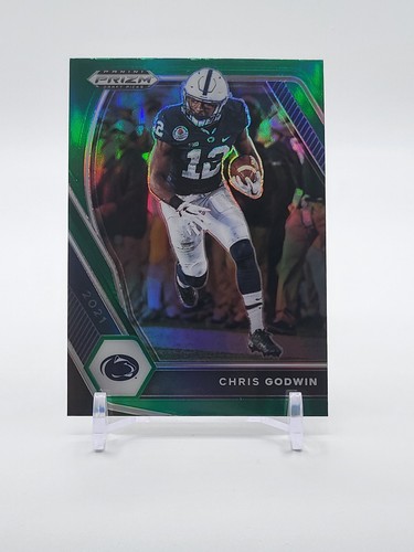 Chris Godwin GREEN PRIZM 2021 Panini Prizm Draft Picks #65 Penn State ...