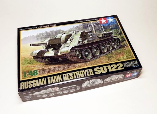 Tamiya Military Model 1/48 Russian Tank Destroyer SU-122 32527 ...