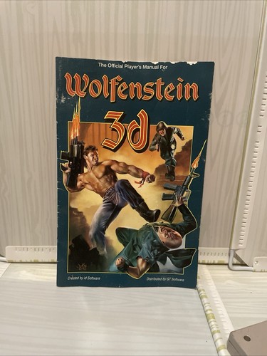 WOLFENSTEIN 3D Official Hint & Player's Manual 1992 Original Book Only ...