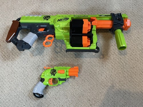 Nerf Zombie Dominator and Doublestrike | eBay