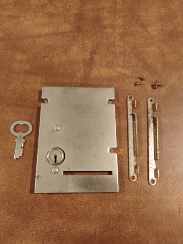 NATIONAL CASH REGISTER ORIGINAL GOLD COIN COVER & ORIGINAL Key Model ...