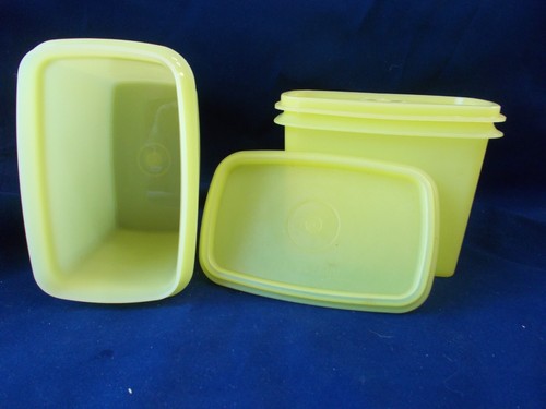 Vintage Tupperware Set of 2 Shelf Saver Containers W/Lid 1243-1 | eBay