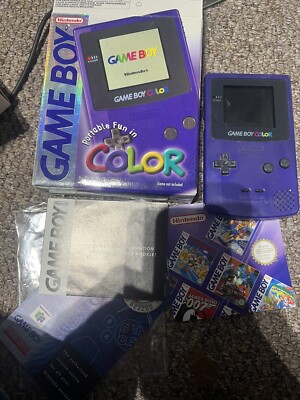 Gameboy Color Console Boxed for sale | eBay