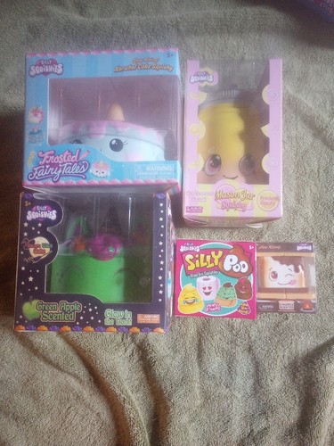 Silly Squishies Lot Of 5 Rare Original Silly Squishies From Branson ...