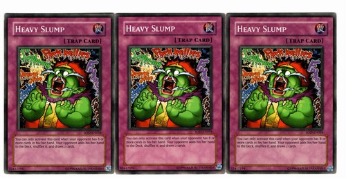 Yugioh- 3X Heavy Slump - Common - Unlimited - SOD-EN054 - Light Play | eBay