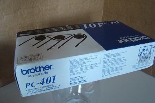 New GENUINE Brother Fax-560 580MC MFC-660MC PC401 PC-401 Ribbon ...