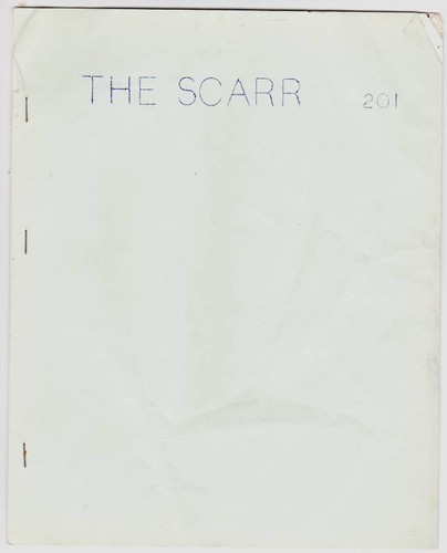 THE SCARR #201 - 1970 British Science Fiction fanzine - article by Bob ...