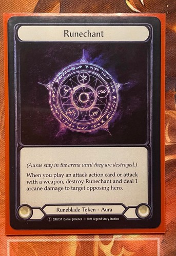 Runechant Rainbow Foil [U-CRU157] (Crucible of War Unlimited) FAB NM ...