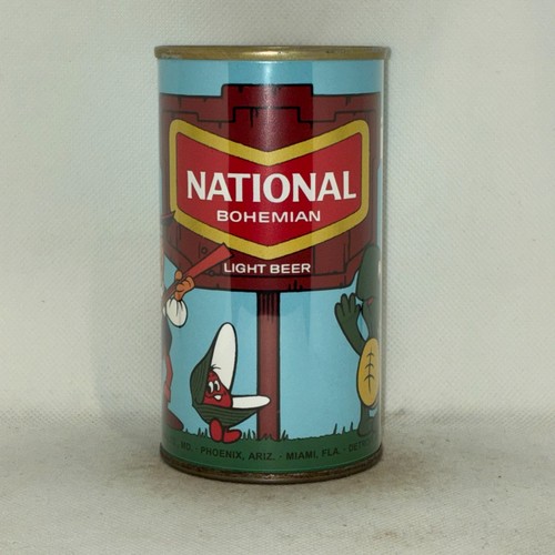 National Bohemian "Cartoon Can" REPLICA / NOVELTY beer can, paper label ...