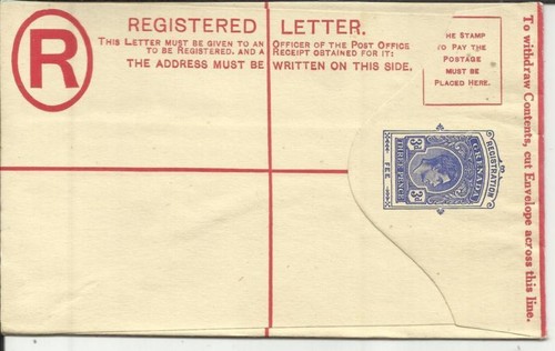 Grenada Registered Postal Envelope HG:C10 unused | eBay