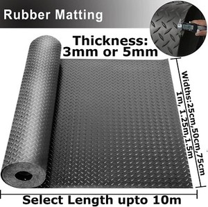 thick rubber matting products for sale | eBay