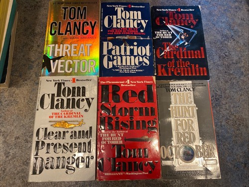 Tom Clancy Book Lot Paperback | eBay
