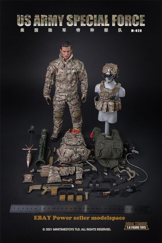 Mini Times toys M028 US ARMY Special Forces HALO 1 6 Action Figure IN STOCK