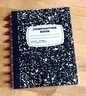 Composition Book Front and Back Cover Set for use with the MINI Happy ...