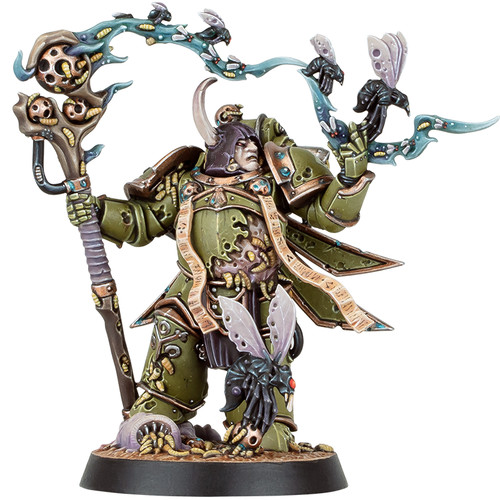 PUSTUS THE VILE MALIGNANT PLAGUECASTER Kill Team Death Guard Space ...