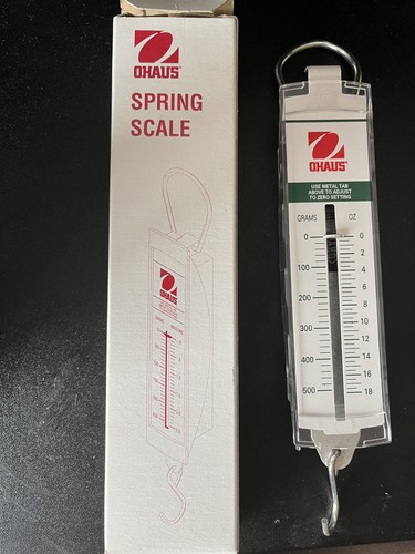 Ohaus Spring Scale Model 8002-MA - 500g | eBay