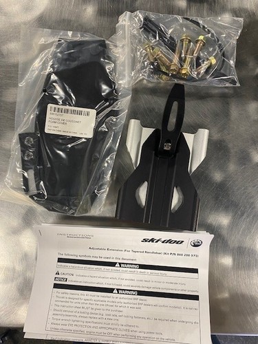 Ski-Doo+Adjustable+Riser+for+Tapered+Handlebar+115mm+to+175mm+860200973 ...