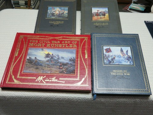 Mort Kunstler Leather Book Grouping, Plus Two Free Gifts | eBay