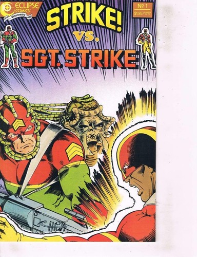 STRIKE vs SGT STRIKE #1, VF/NM, Eclipse, 1988, more indies in store | eBay
