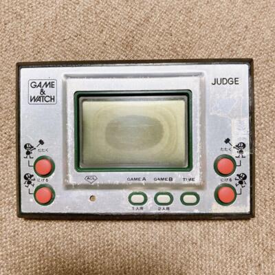 Judge Nintendo (1980) Retro Handheld Games