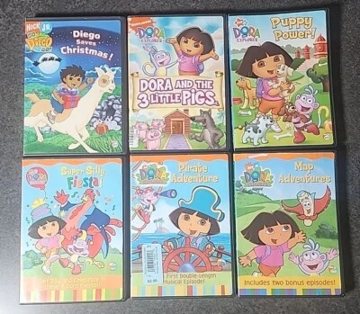 Dora The Explorer DVD Lot - Nickelodeon / | Grelly USA