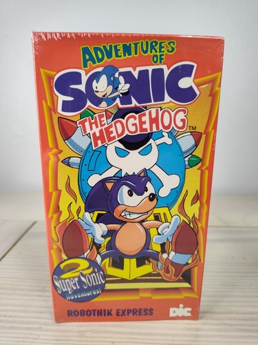 Adventures of Sonic The Hedgehog: Robotnik Express VHS NEW SEALED ...