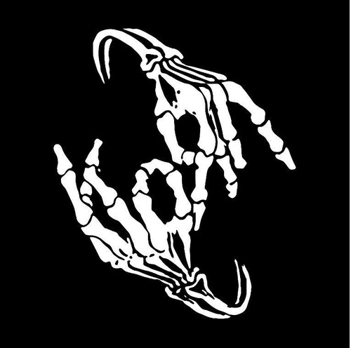 Korn Skeleton Hands Vinyl Decal | eBay