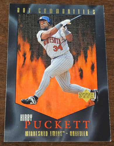 1997 Upper Deck Hot Commodities KIRBY PUCKETT | eBay