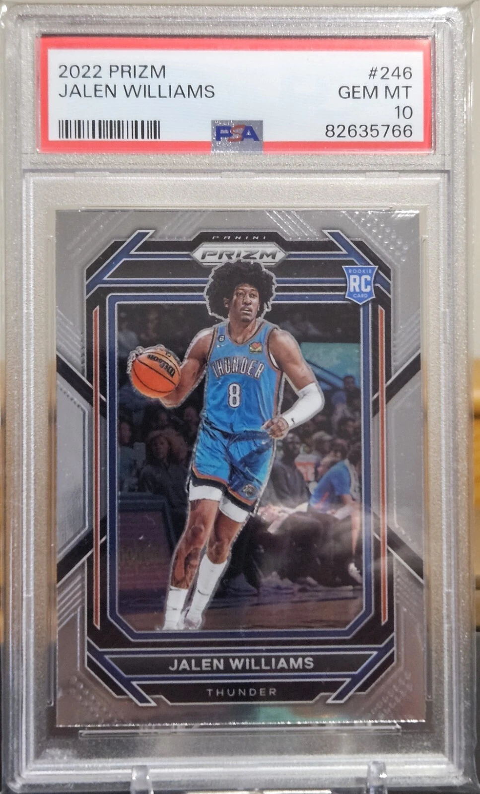 Jalen Williams 2022 Prizm #246 Base Price Guide - Sports Card Investor