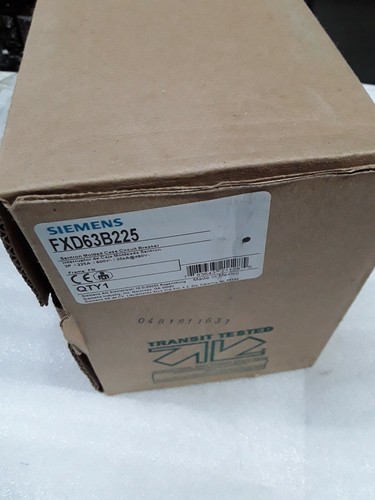 FXD63B225 SIEMENS 3POLE 225A 600VAC 35KA MOLDED CASE SENTRON NEW | eBay