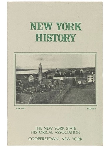 New York History: Quarterly Journal of the New York State Historical ...