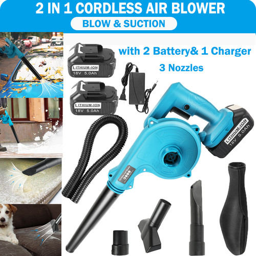 OZITO 45L Power X Change Blower Vac Vacuum Bag Garden Dust Collect ...