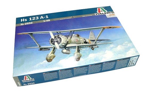 ITALERI 2632 Aircraft Model 1/48 Hs 123 A-1 Scale Hobby T2632 | eBay