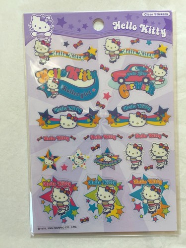 New Sanrio Hello Kitty Stickers Star 28 PCS QQ | eBay
