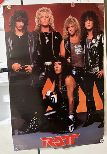 RATT On Atlantic Records rare promotional poster from 1988 | eBay